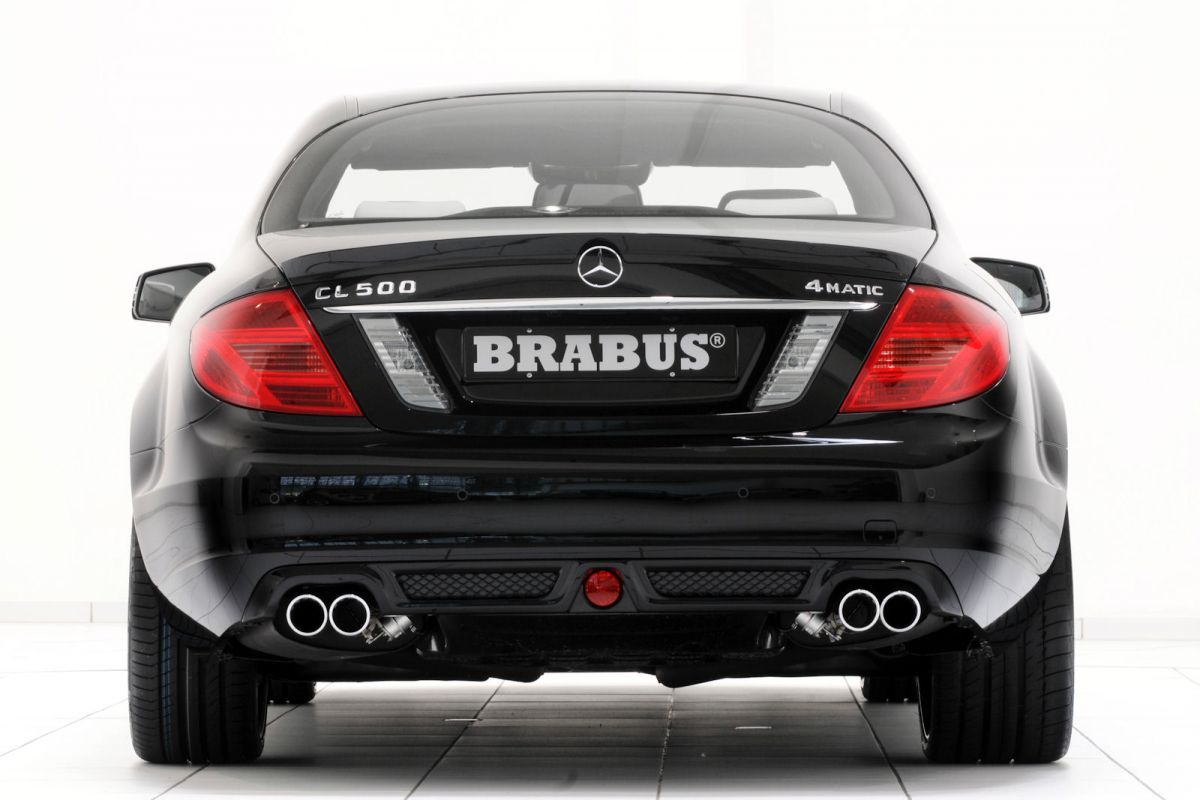 Brabus Mercedes CL 500 4MATIC: Luxus-Coupé mit Muskeln aus Stahl ...