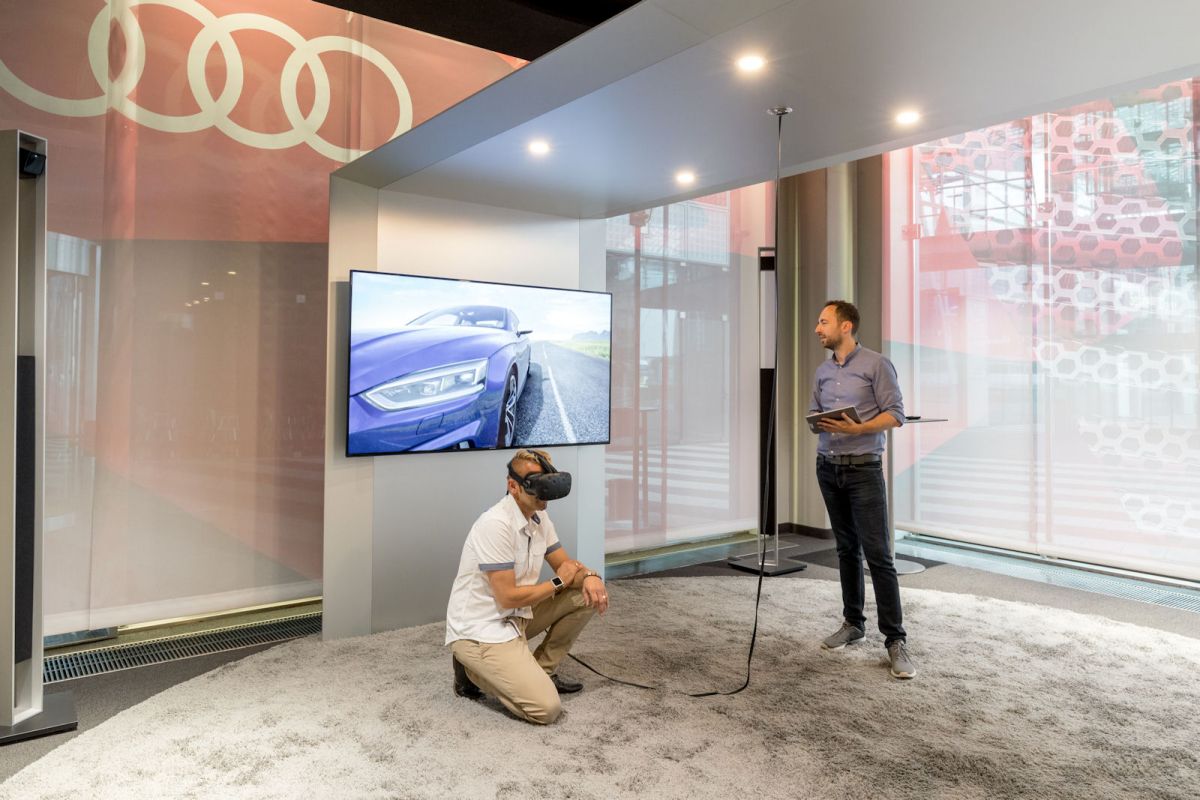 Audi VR Experience: Sensationell! Die Revolution beim Autokauf - Speed ...