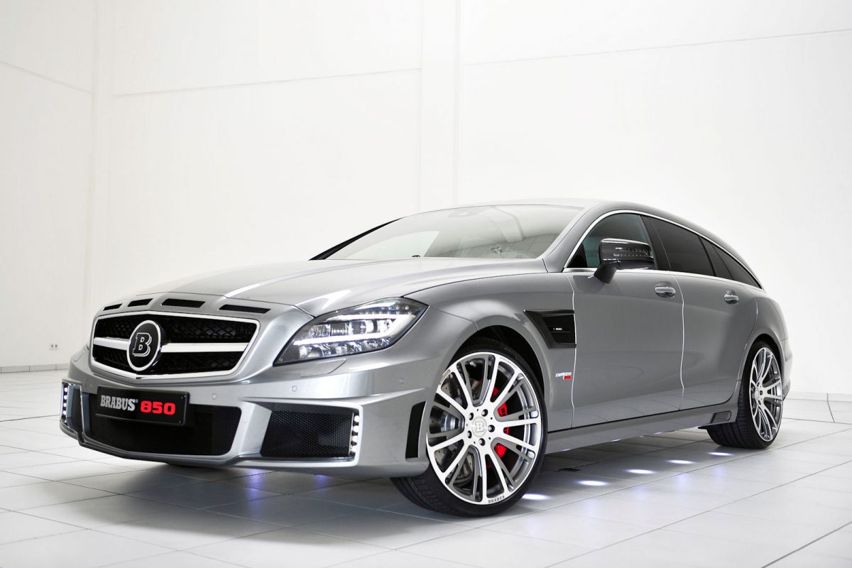 Brabus Mercedes CLS 63 AMG Shooting Brake: 850 PS für die Kombi-Rakete ...
