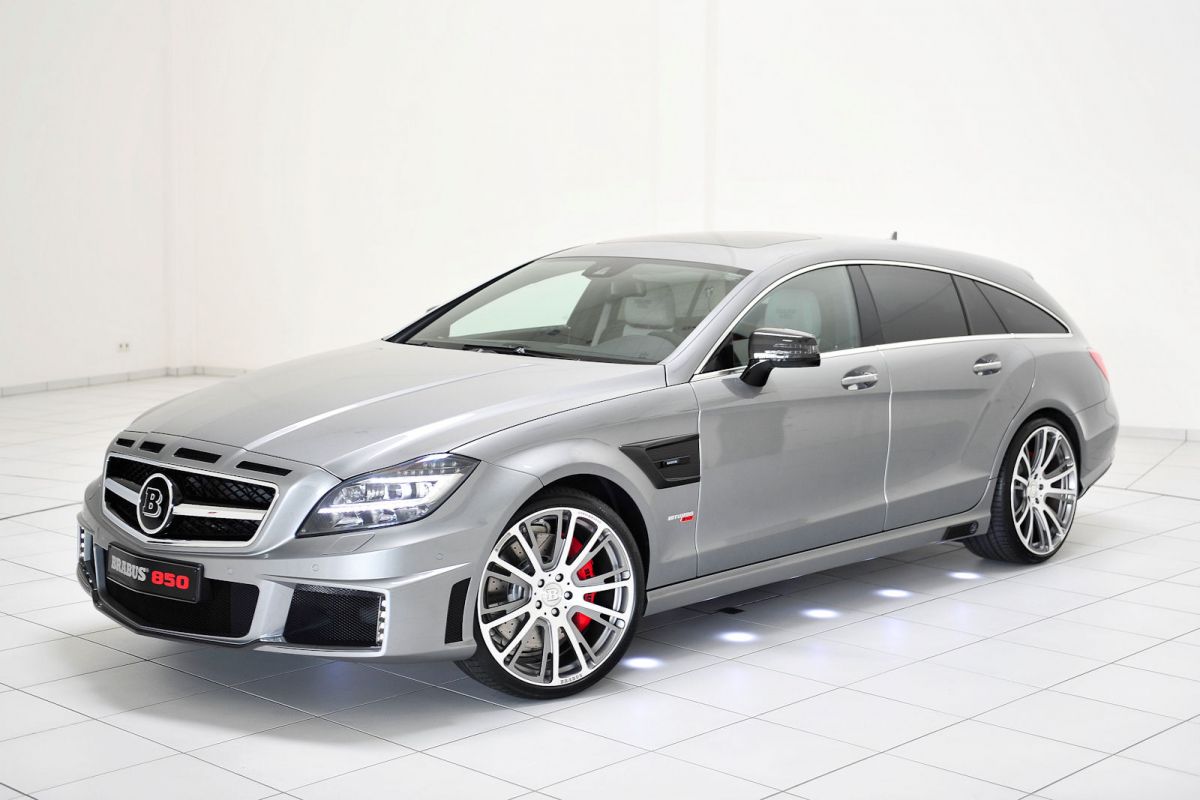 Brabus Mercedes CLS 63 AMG Shooting Brake: 850 PS für die Kombi-Rakete ...