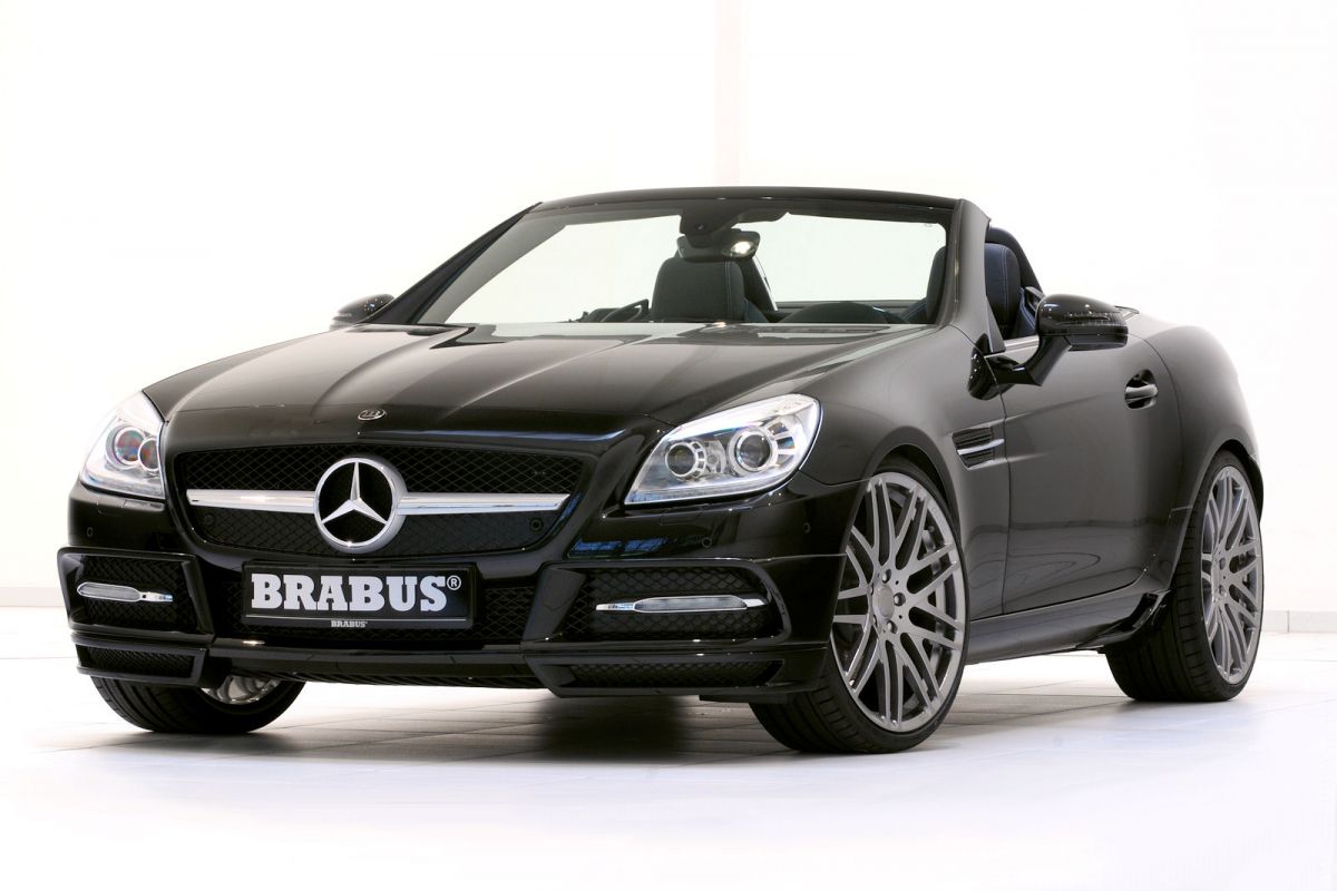 Brabus Mercedes SLK Roadster: Fein gewürzt für puren Fahrgenuss - Speed ...