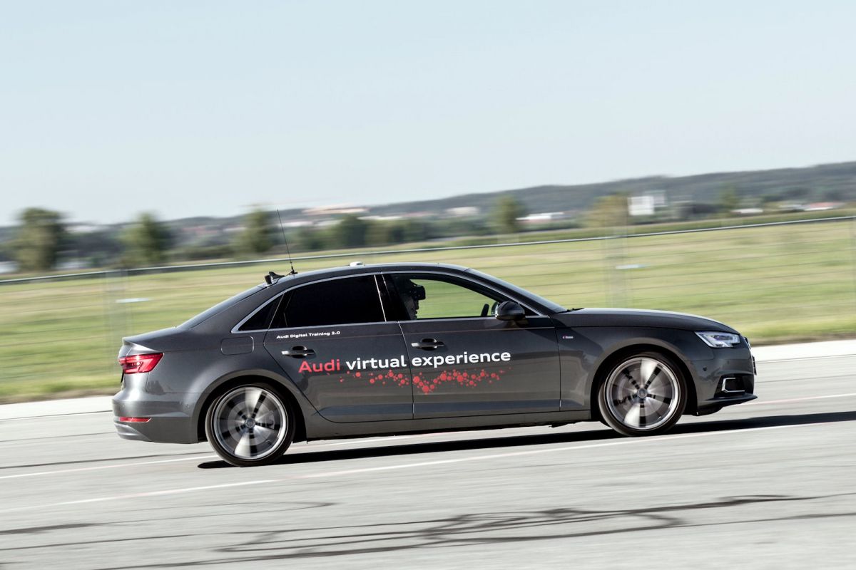 Audi Virtual Training Car: Das war es! Mein Crash in den Supermarkt ...