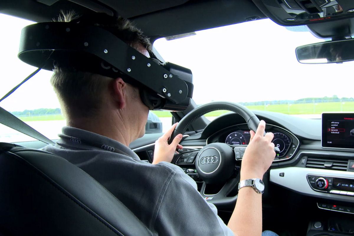 Audi Virtual Training Car: Das war es! Mein Crash in den Supermarkt ...