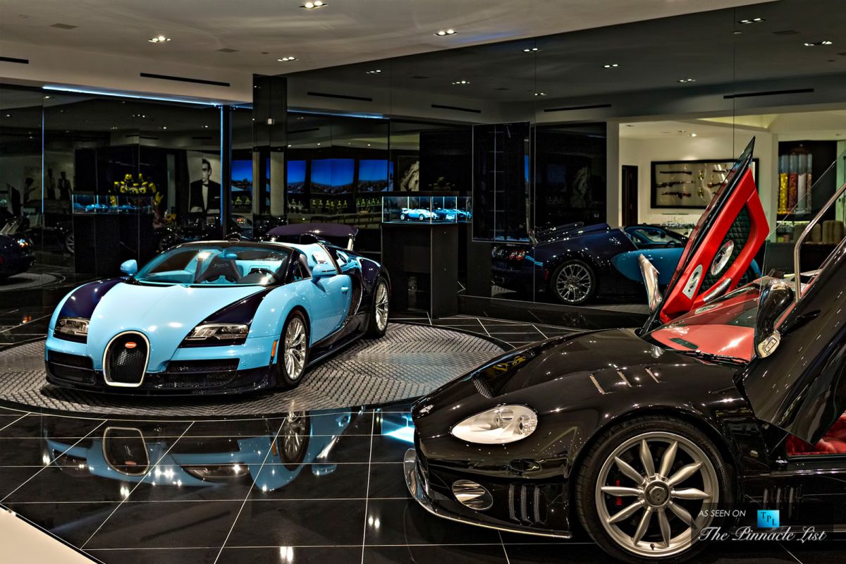 85 Mio. Dollar Villa mit praller Luxus-Garage in Beverly Hills - Speed ...