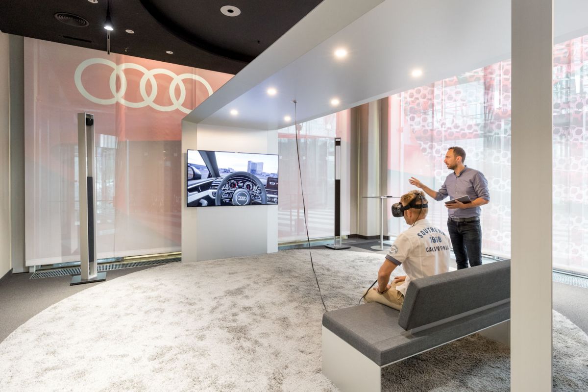 Audi VR Experience: Sensationell! Die Revolution beim Autokauf - Speed ...