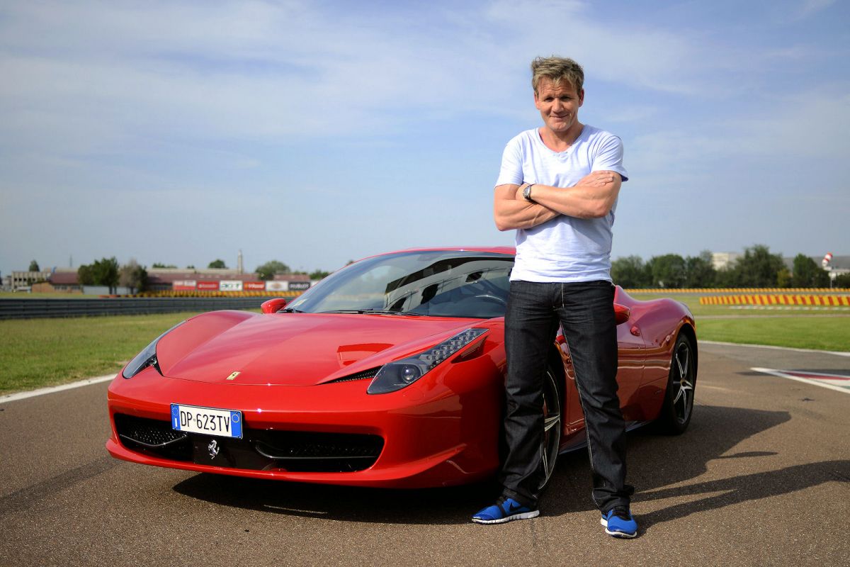 Gordon Ramsay testet Ferrari-Küche - und bestellt sofort neues Modell ...