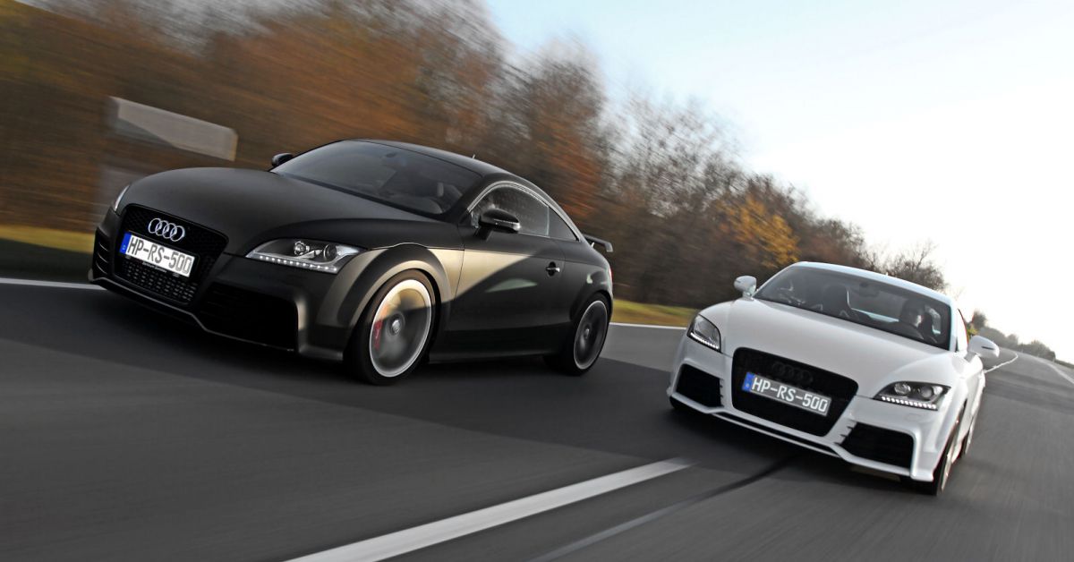 HPerformance Audi TT RS: 1000 PS - Schwarz auf Weiß - Speed Heads