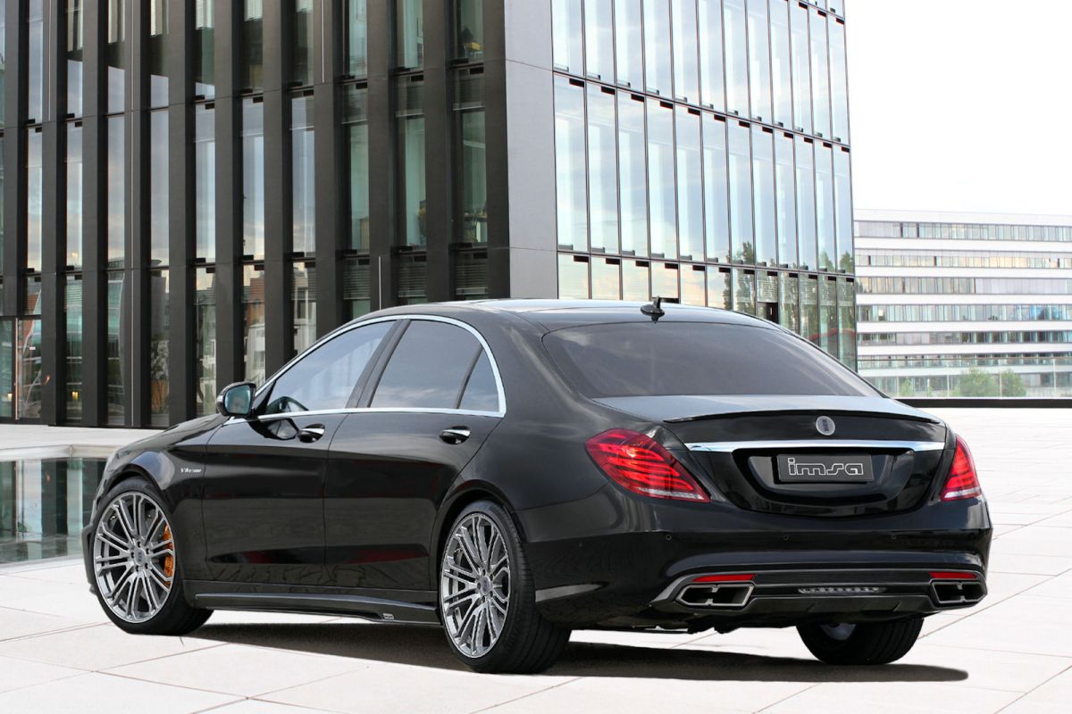 IMSA Mercedes S 63 AMG: Neue Dimension von roher Gewalt und Luxus ...