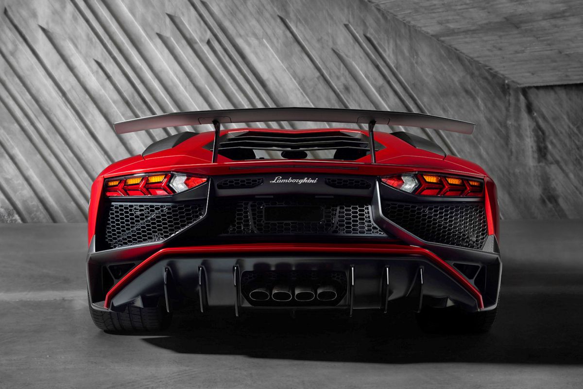 Lamborghini Aventador Heck