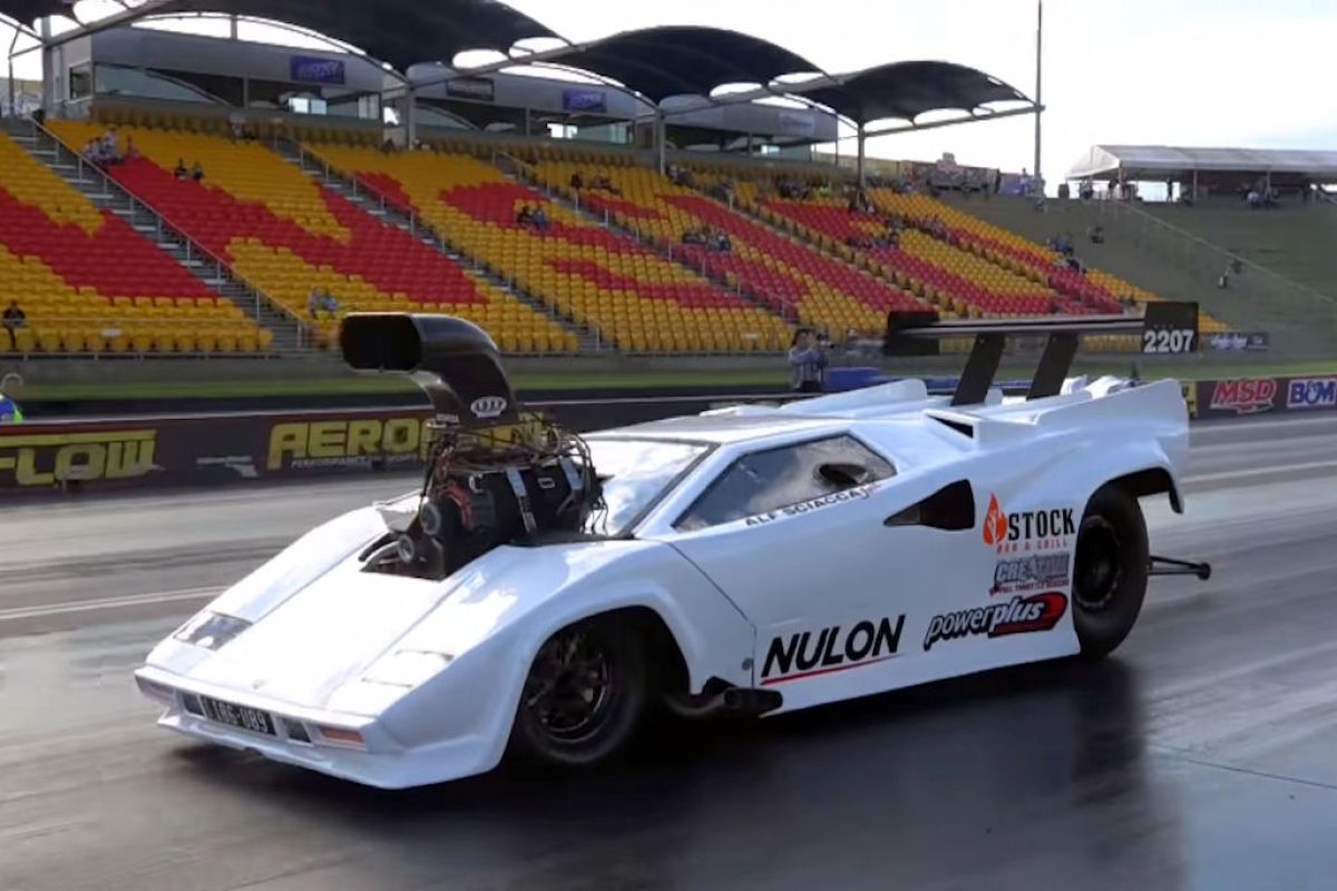 Lamborghini Countach Dragster: Höllengerät mit über 2000 PS - Speed Heads
