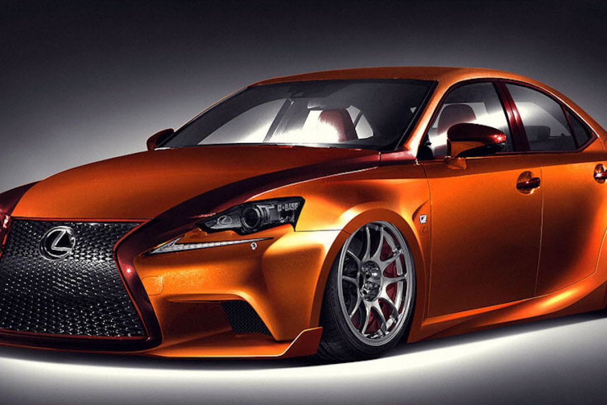 Lexus IS 250 F Sport by Tolson & Escobedo: Farbenfroh mit viel Tiefgang ...