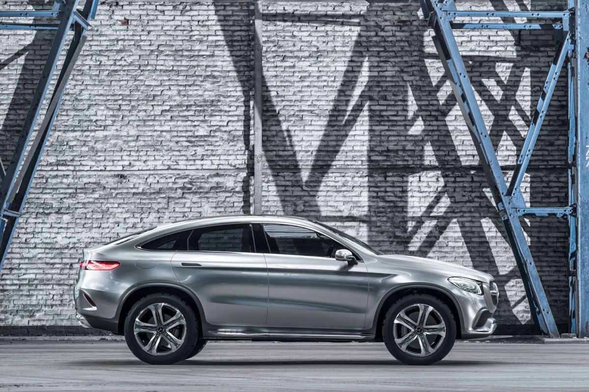 Mercedes Concept Coupé SUV: Mercedes MLC - der neue BMW X6 Rivale ...