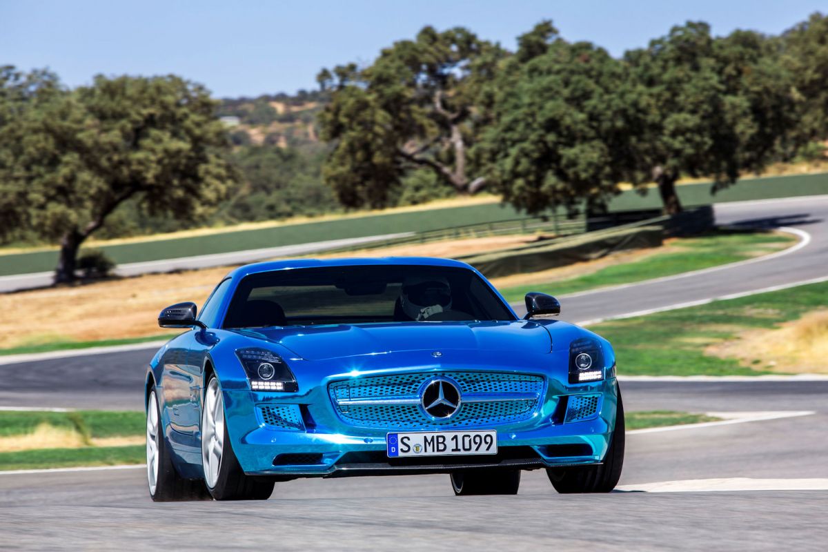 Mercedes SLS AMG Coupé Electric Drive: Das stärkste Elektroauto der ...