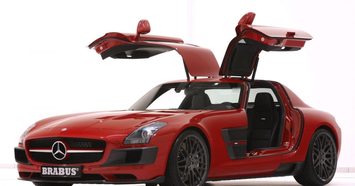 Brabus Mercedes SLS AMG Widestar: Das Muskelspiel in voller Breite ...