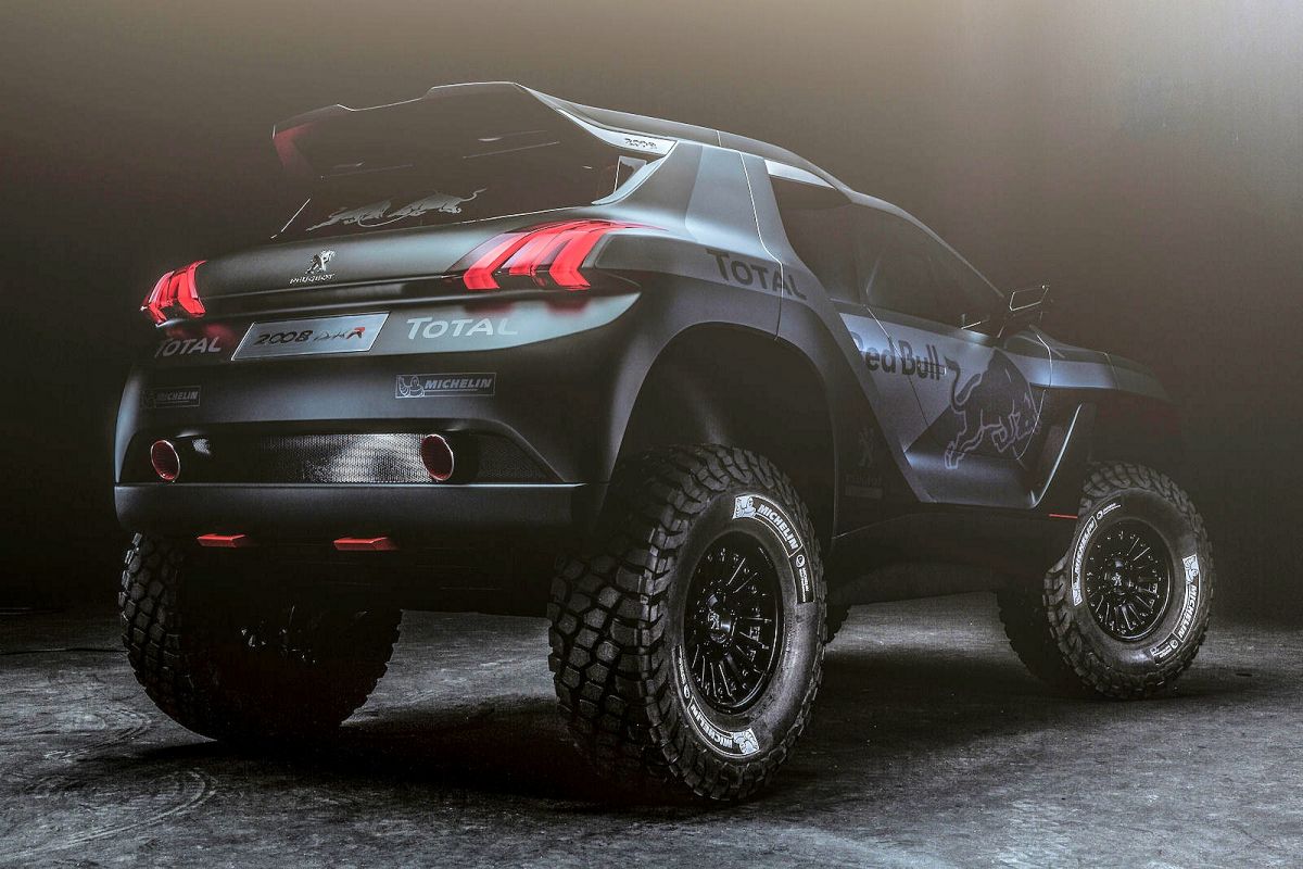 Peugeot 2008 DKR: Dieses Monster soll die Konkurrenz verspeisen - Speed ...
