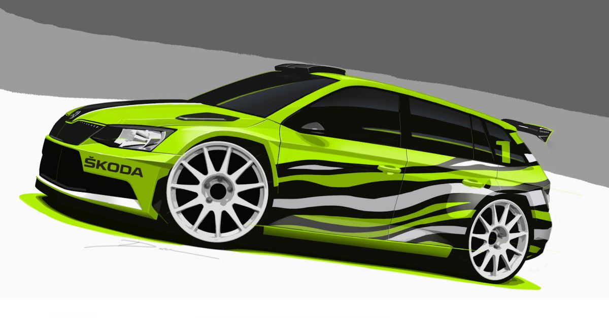 Skoda Fabia R5 Combi: Rallye-Rennwagen wird zum scharfen Kombi - Speed ...