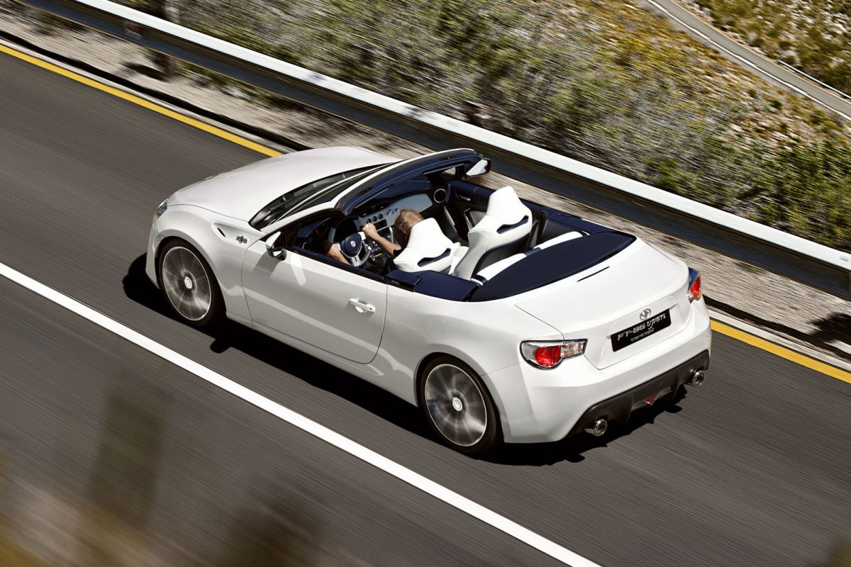 Toyota FT-86 Open Concept: Das GT 86 Cabrio für den neuen Kick - Speed ...
