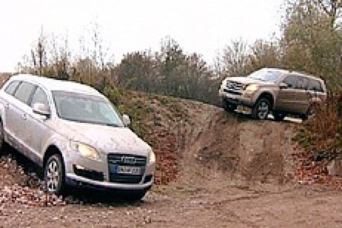 Vergleich Audi Q7 3.0 TDI vs MB GL 320 CDI - Speed Heads