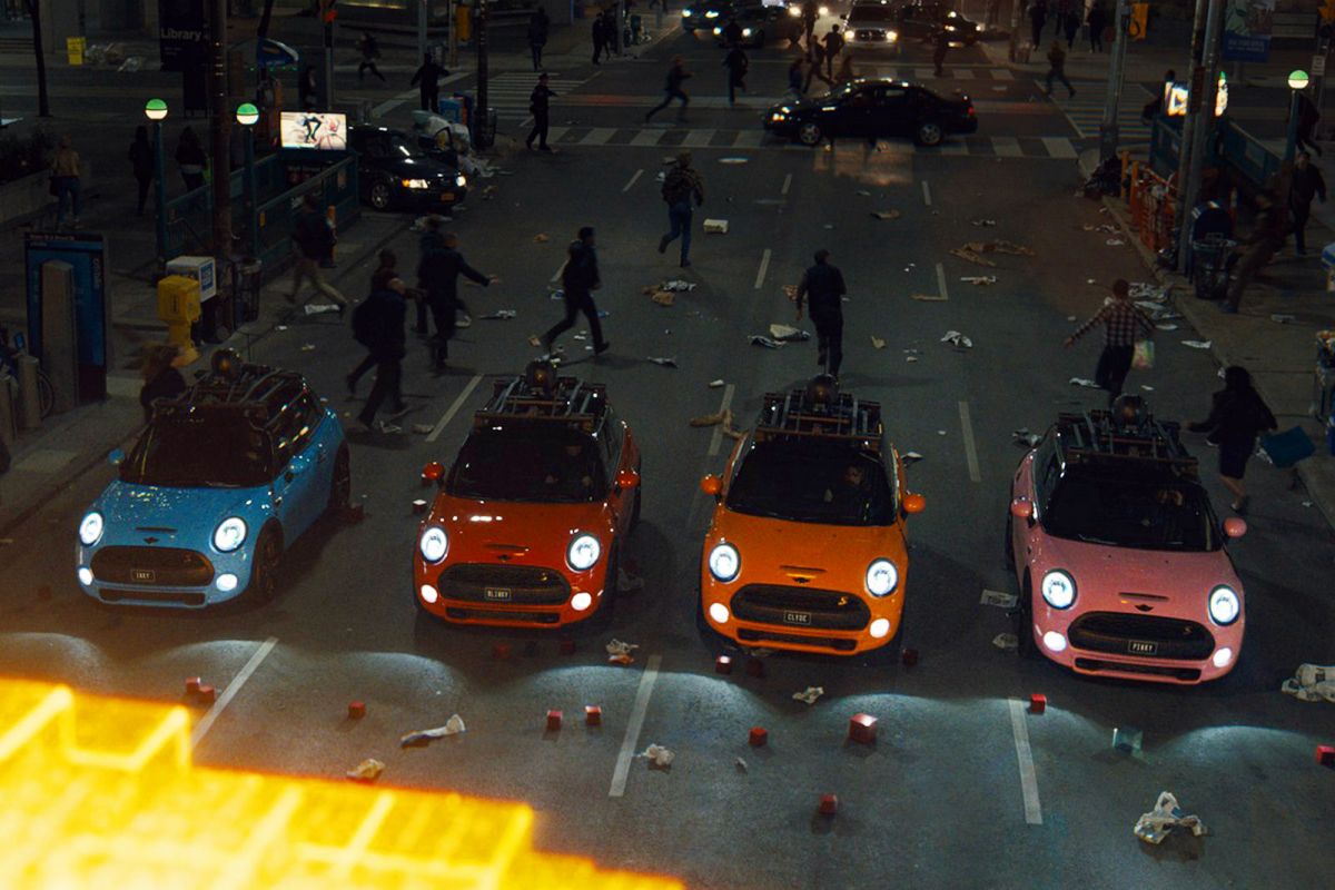 Pixels 2015: Mini Cooper S soll die Welt vor Pac-Man retten - Speed Heads