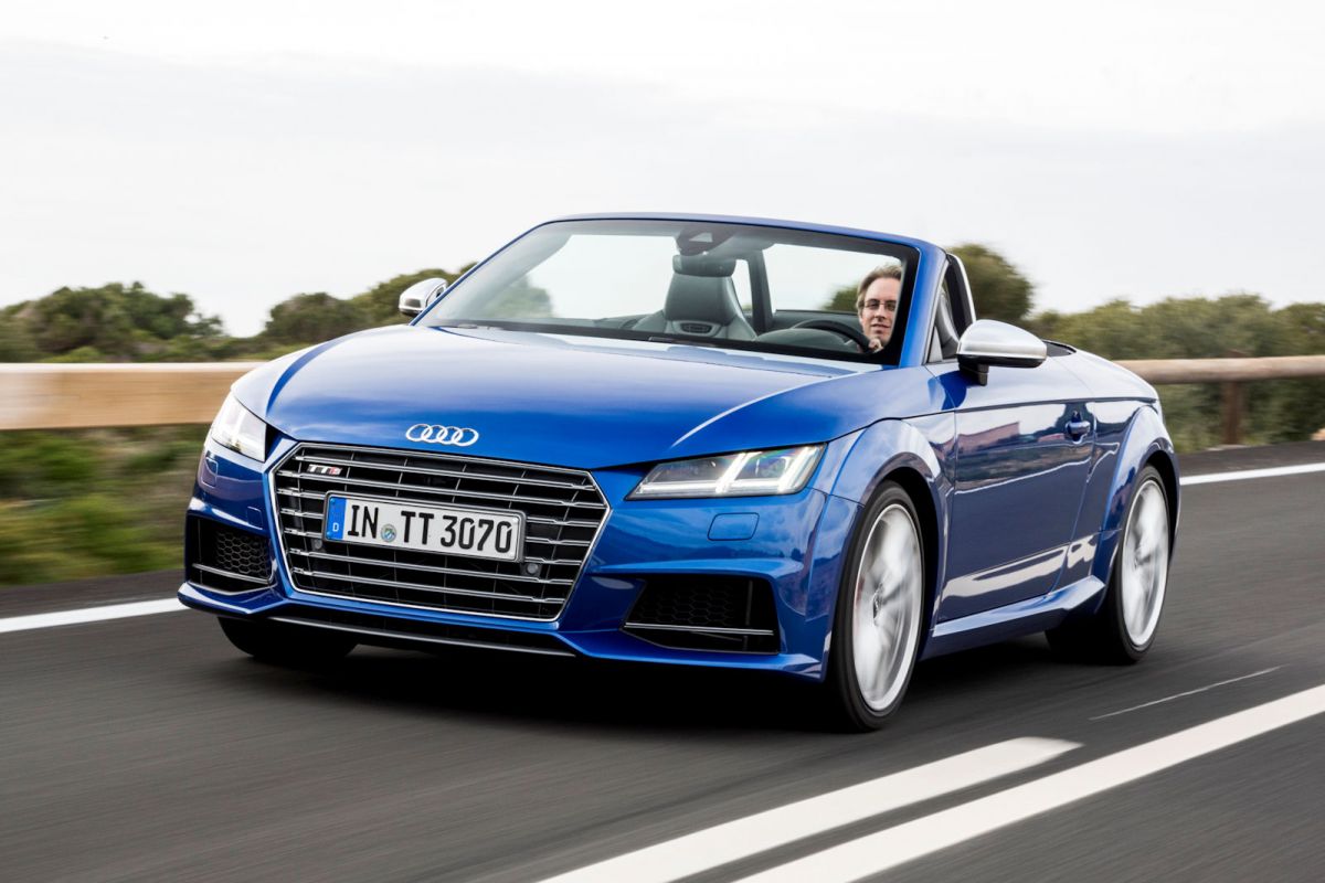 Audi TTS Roadster 2015 Test: So schlägt er den Porsche Boxster S ...