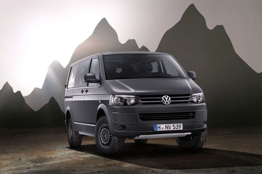 VW T5 Rockton: Der coole Transporter für schwierigstes Gelände - Speed ...
